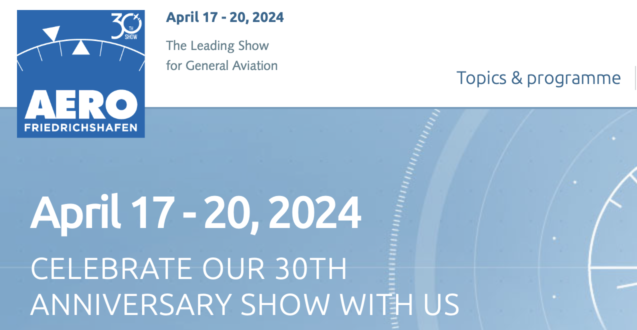 AERO 2024 – EAS Experimental Aviation of Switzerland